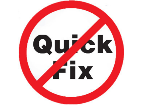 There Are No Quick Fixes For Losing Weight the Healthy Way