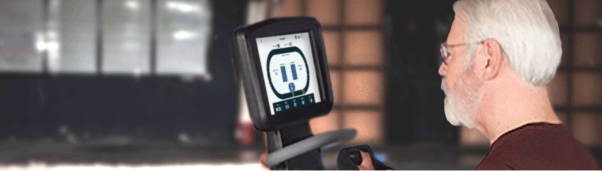 NuStep Recumbent Cross Trainers In A Professional Setting