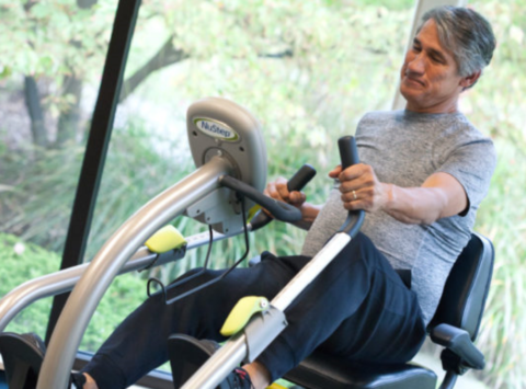 The NuStep T4r Inclusive Recumbent Cross Trainer